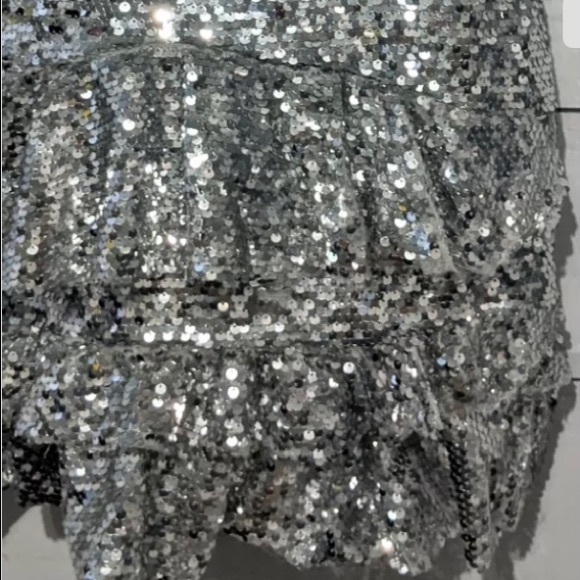REVOLVE | Dresses | Nwt En Saison Revolve Silver Sequin Dress | Poshmark